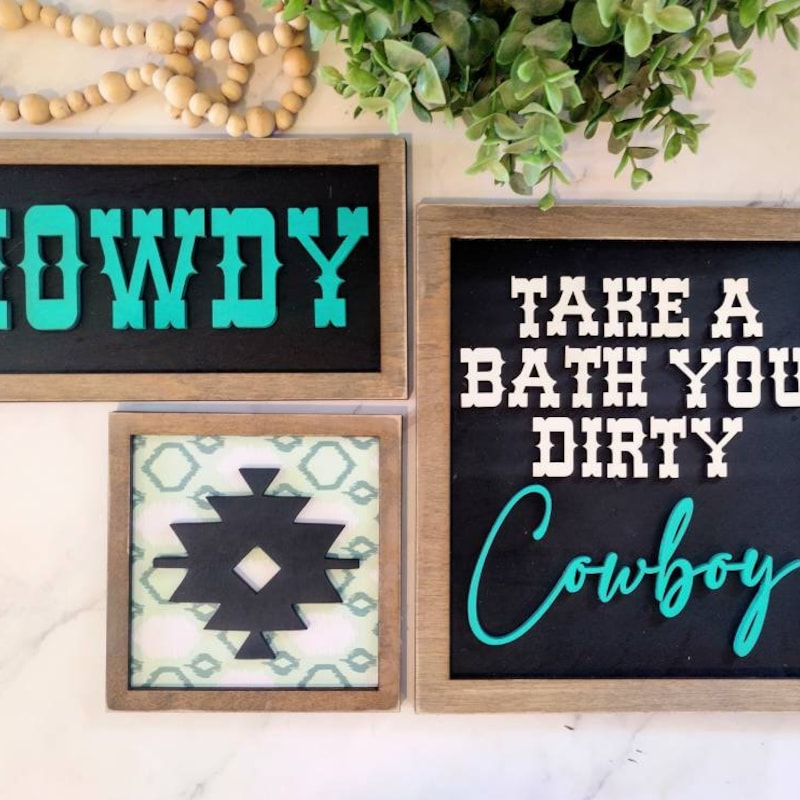 Western Signs - Etsy