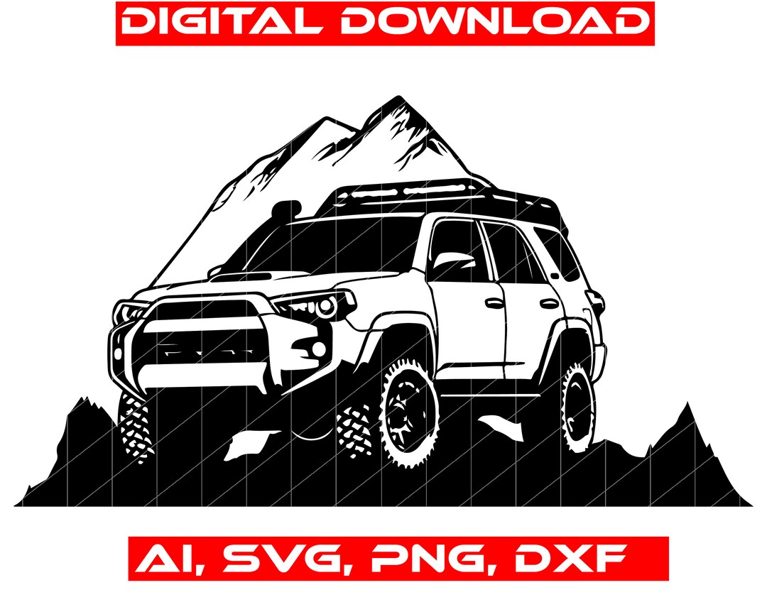 Off-road Graphics SUV File | off Road Car Png | Sublimation 4X4 Offroad ...