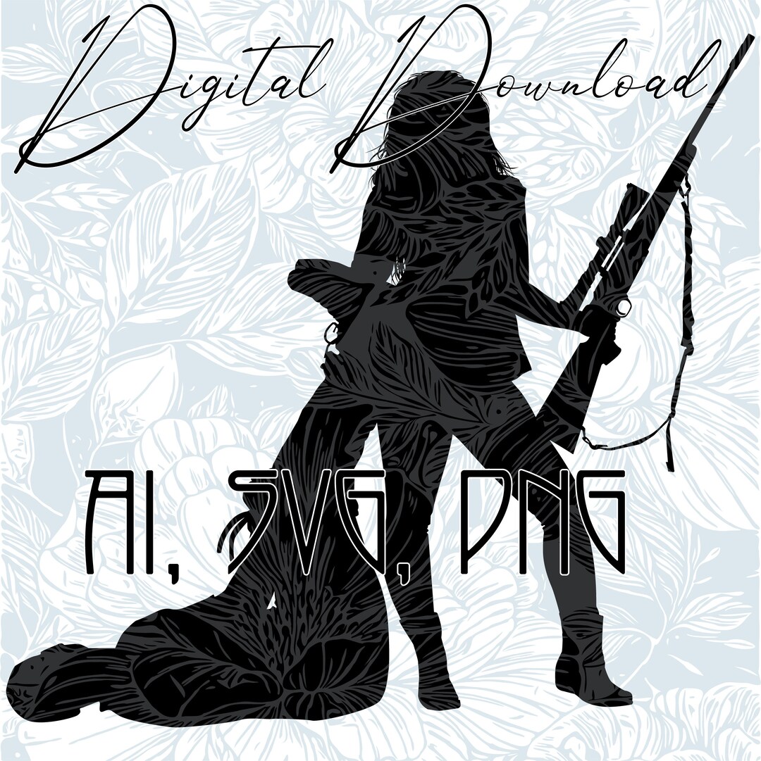 Hunting Engagemen Silhouette Svg Design, Wedding Clipart, Hunting ...