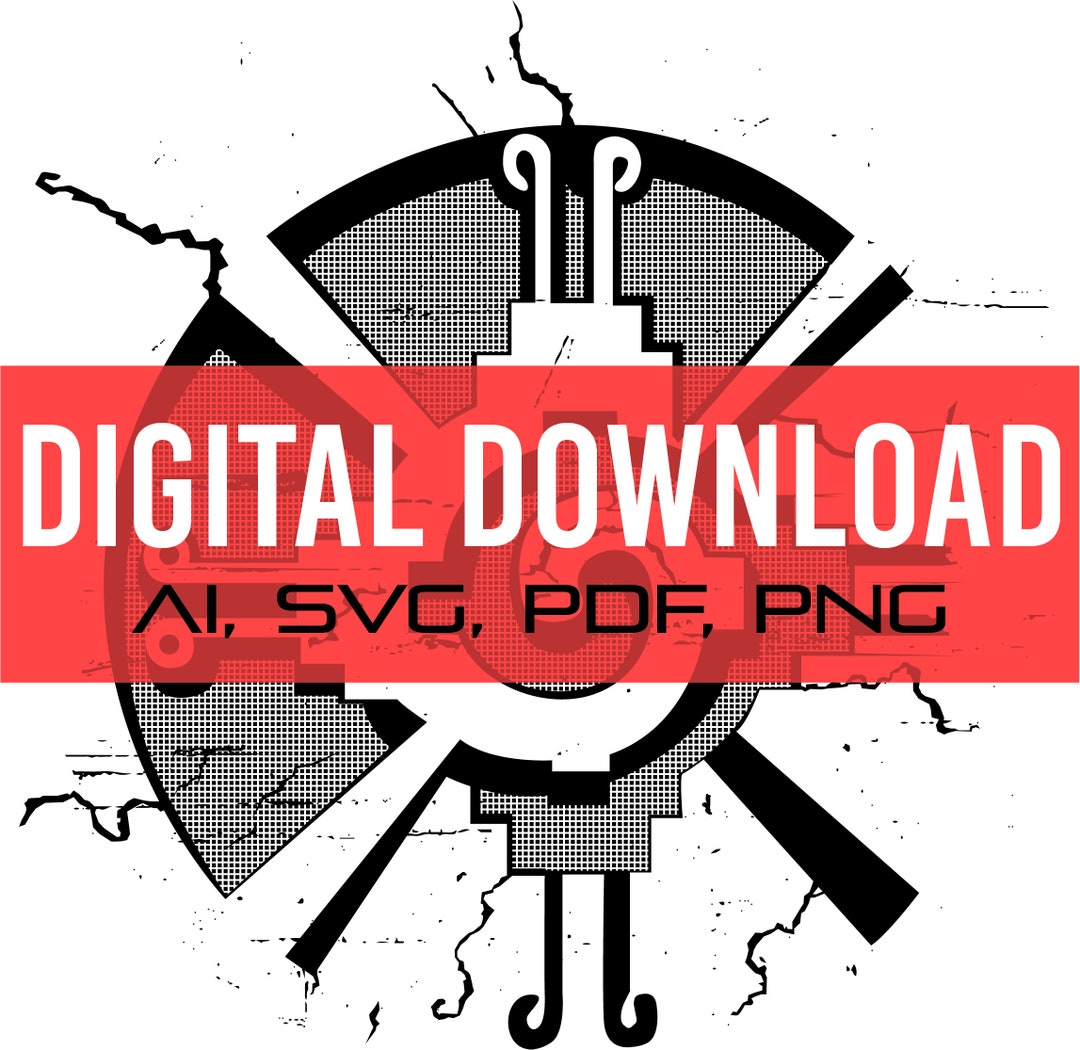 Mayan,aztec Symbol SVG File, Laser File, Mayan Symbol Tattoo SVG ...