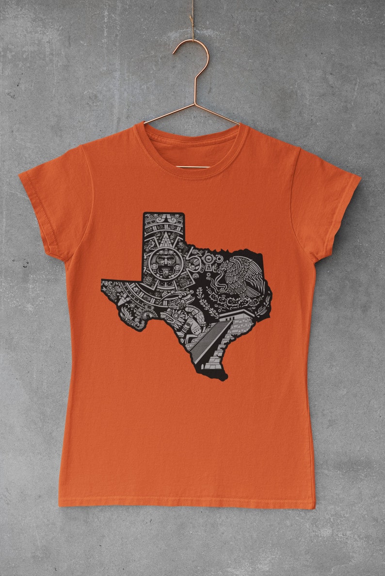TEXAS Map Aztec Map SVG File High Detail Aztec Calendar - Etsy