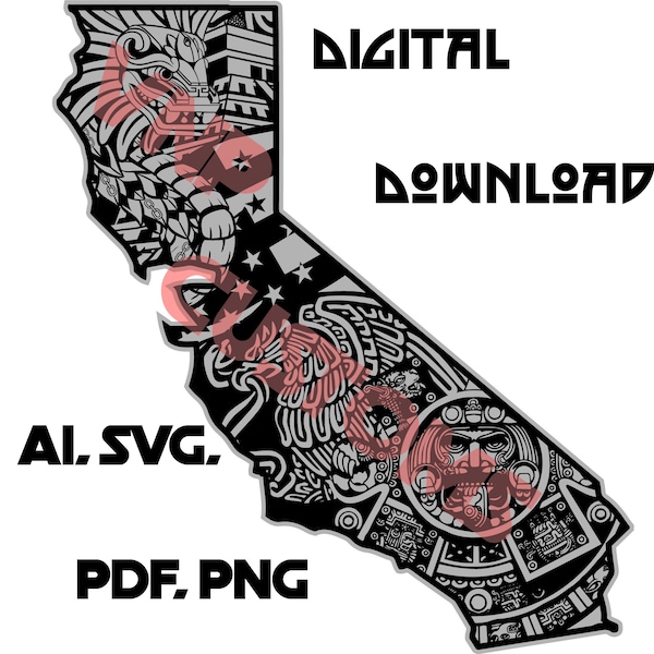 Aztec Wall Art - Etsy