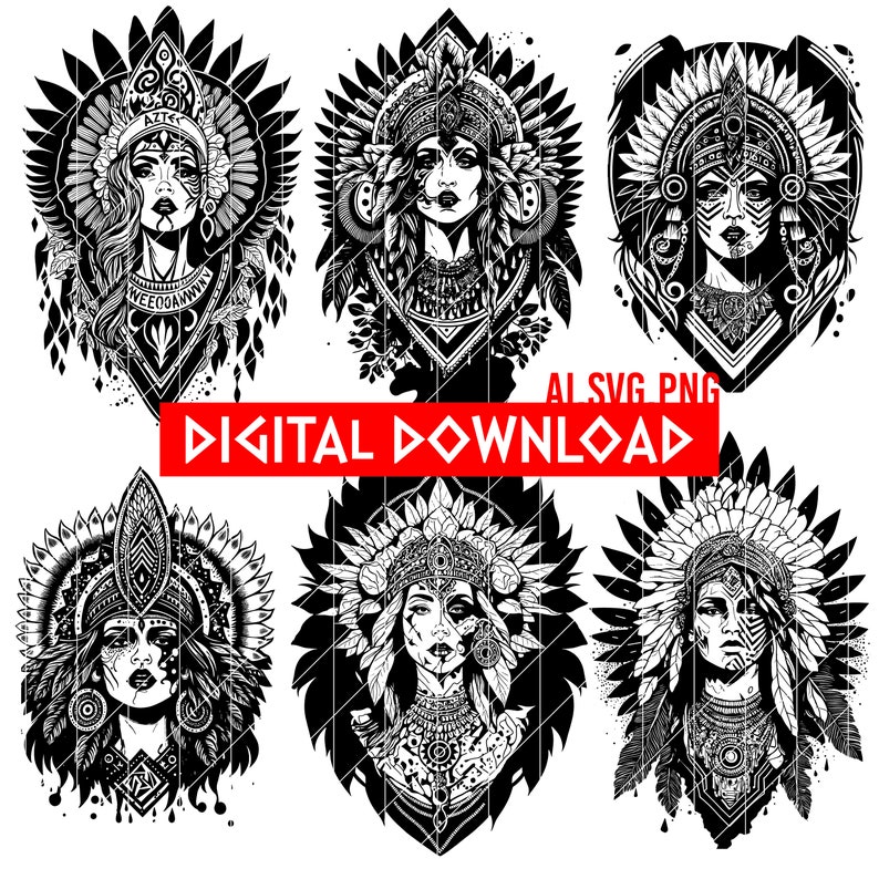 Aztec, Mayan, Native Inspired SVG, Aztec Calendar, Laser Engraving File ...