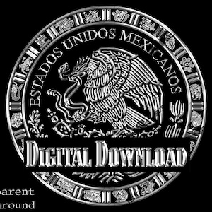 Sello De Mexico Silver Eagle PNG, PSD, PDF (digital Files) - Etsy