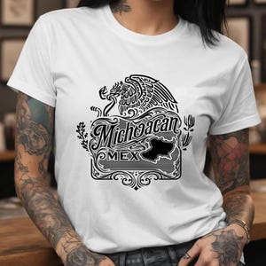 Michoacán Mexico Eagle Crest Vector | Chicano Art (digital Download) - Etsy