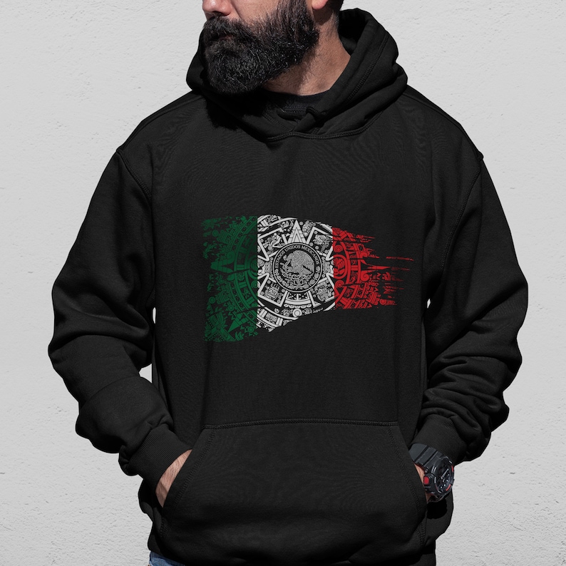 Mexico Svg, Mexican Flag SVG File, Aztec Calendar SVG, Mexican Art ...
