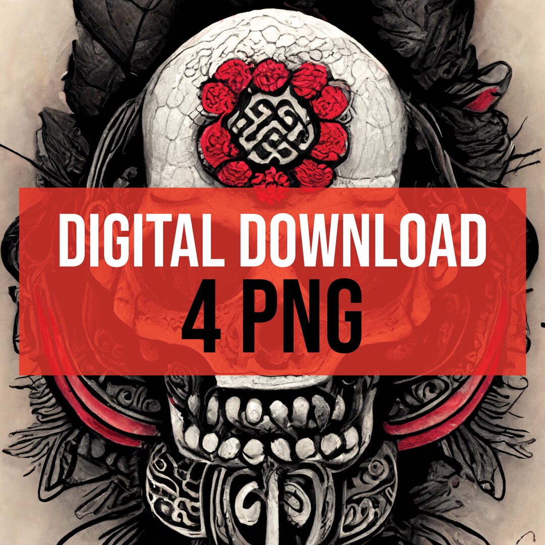 Aztec Skull Inspire PNG, Digital Download Sublimation Designs Png ...