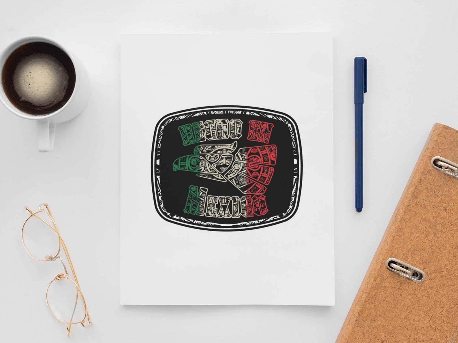 Hecho En Mexico Svg Aztec Design Svg Digital Download Art Etsy
