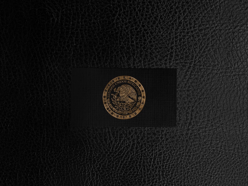 Sello De Mexico Gold, Aguila Mexicana, Mexican Eagle, Golden Eagle, PSD ...