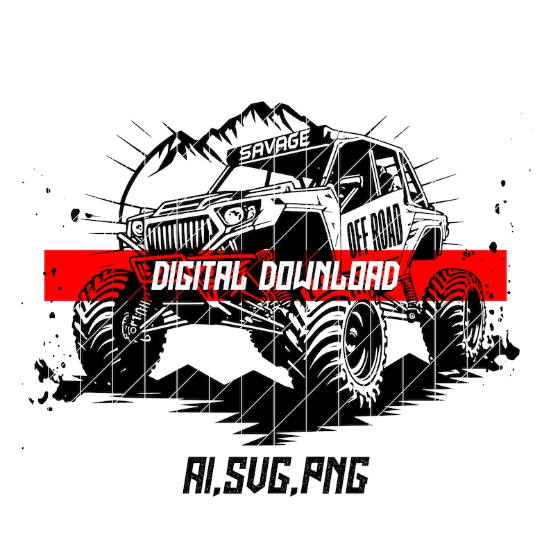 Best ETV All-terrain Svg Vehicles SVG File Clipart Svg - Etsy