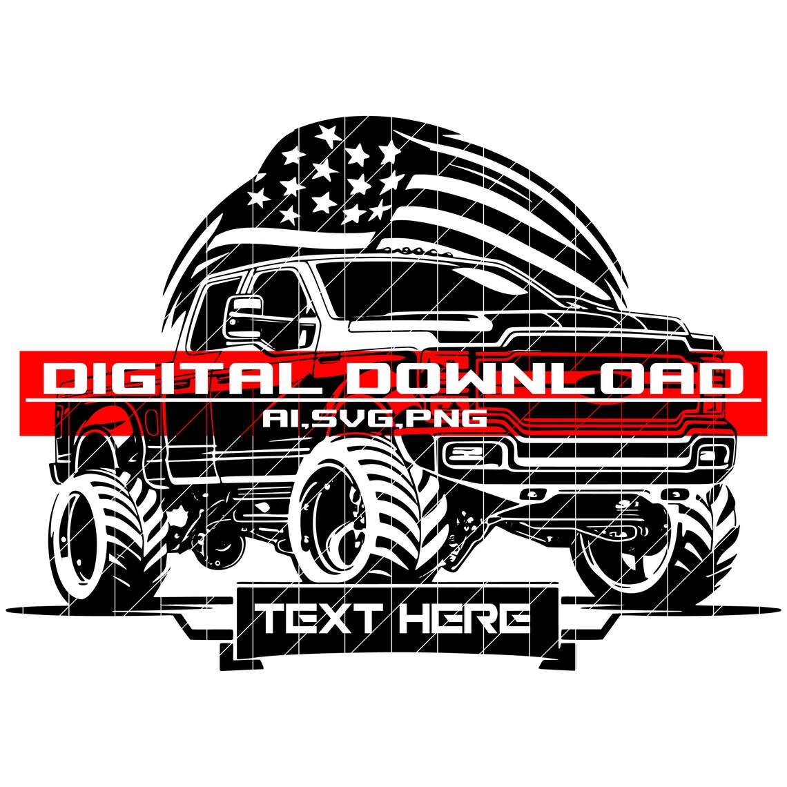 Big Trucks off Road SVG File Clipart Svg Laser Engraving off - Etsy