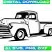 Semi Truck Big Rig Tractor SVG, Us Semi Truck Vector, Cut Artwork Image ...