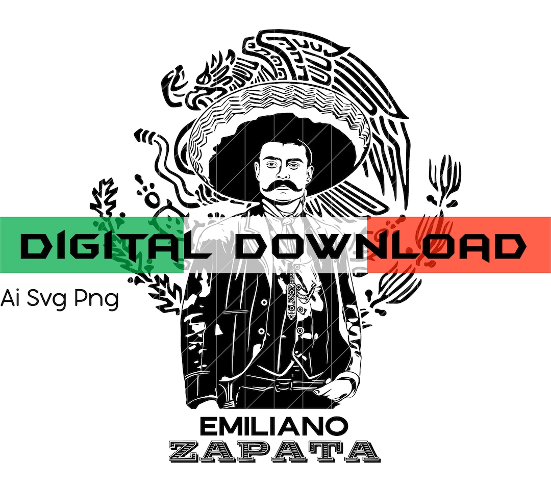 Emiliano Zapata Svg, Leyenda Azteca SVG, Aztec, Mayan SVG, Png, , Laser ...