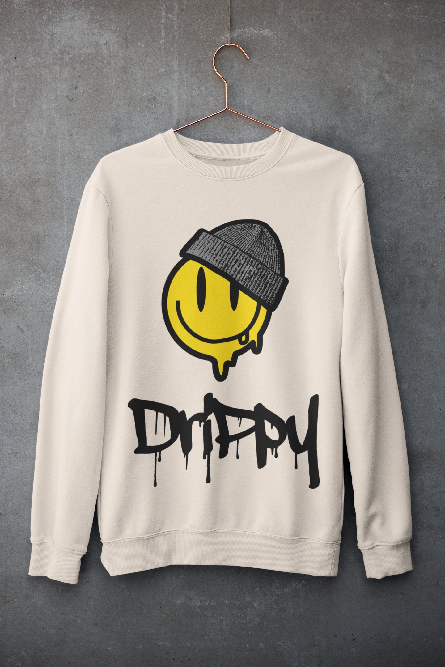 Drippy Emoji SVG Smiley Face Svg Smiley Face Svg Designs | Etsy Australia