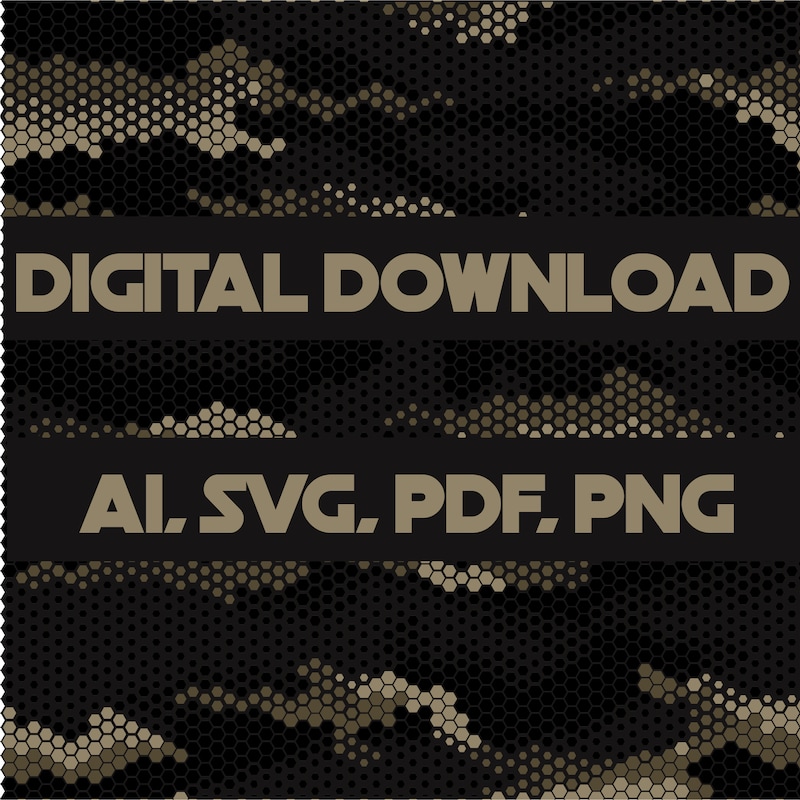 Camo Svg - Etsy