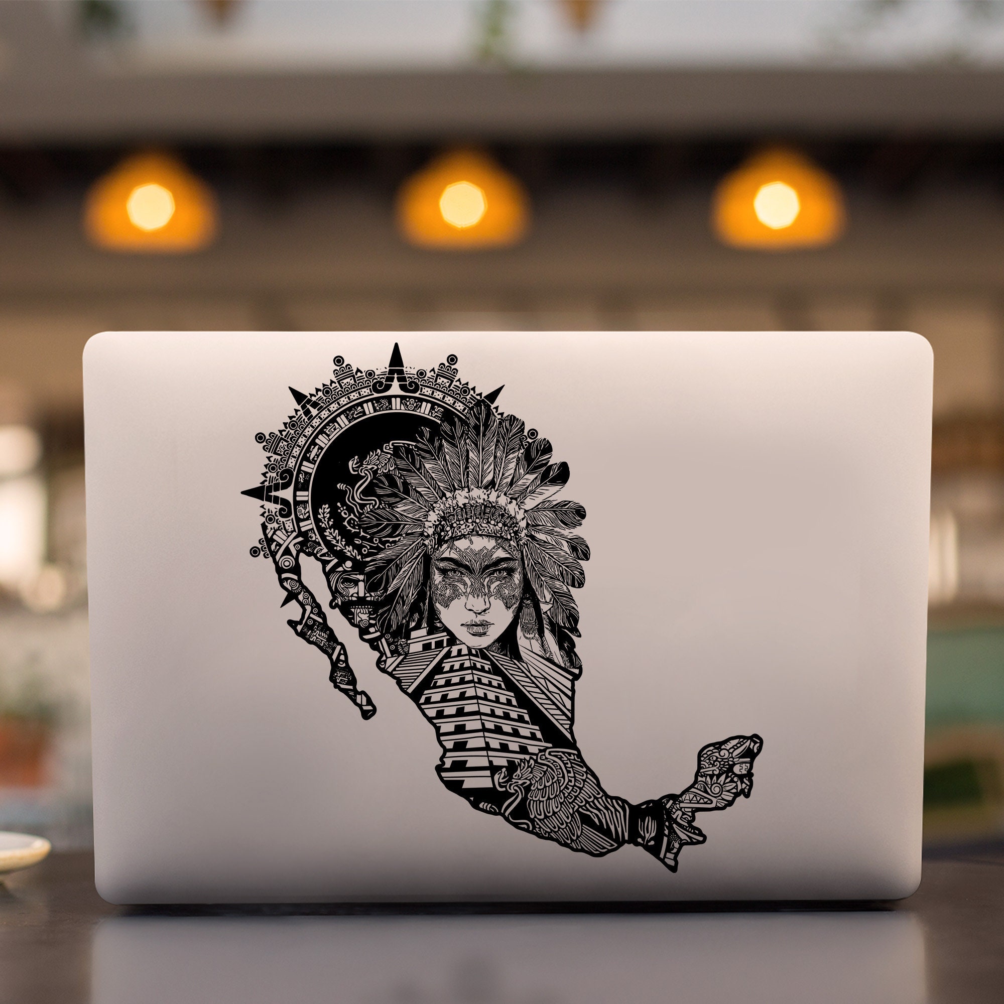 Mexican Aztec Map Version 2 SVG File High Detail Aztec - Etsy Australia