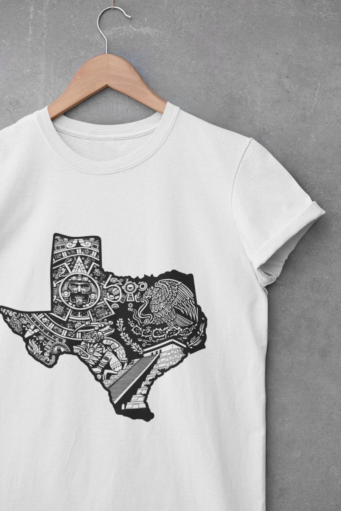 TEXAS Map, Aztec Map SVG File, High Detail, Aztec Calendar SVG, Laser ...