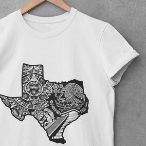 TEXAS Map, Aztec Map SVG File, High Detail, Aztec Calendar SVG, Laser ...