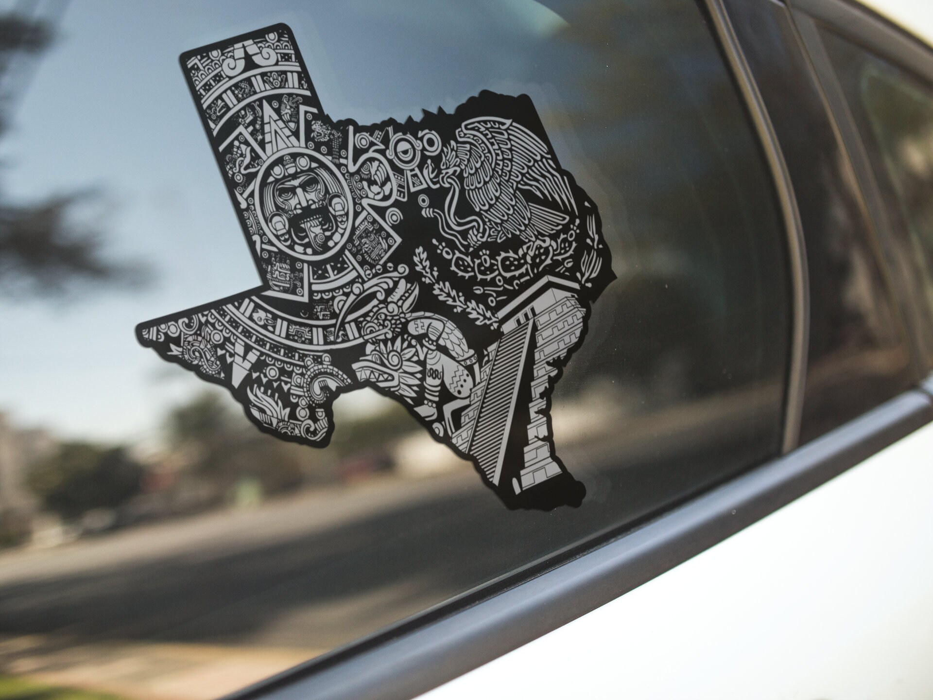 TEXAS Map Aztec Map SVG File High Detail Aztec Calendar - Etsy