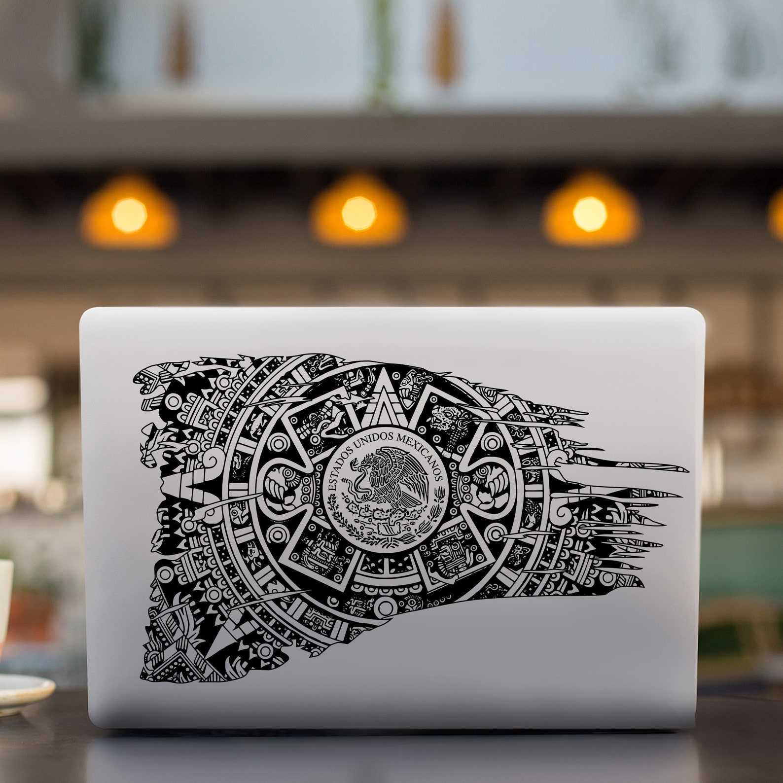Mexican Flag Aztec Calendar SVG, Laser Cut File (digital Download) - Etsy