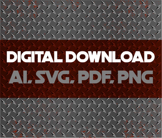 Diamond Plate Metal Background Chrome Diamond Plate SVG - Etsy