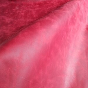 Oil Tanned Leather Red Thickness 14-16mm 3-4 Oz Pull - Etsy