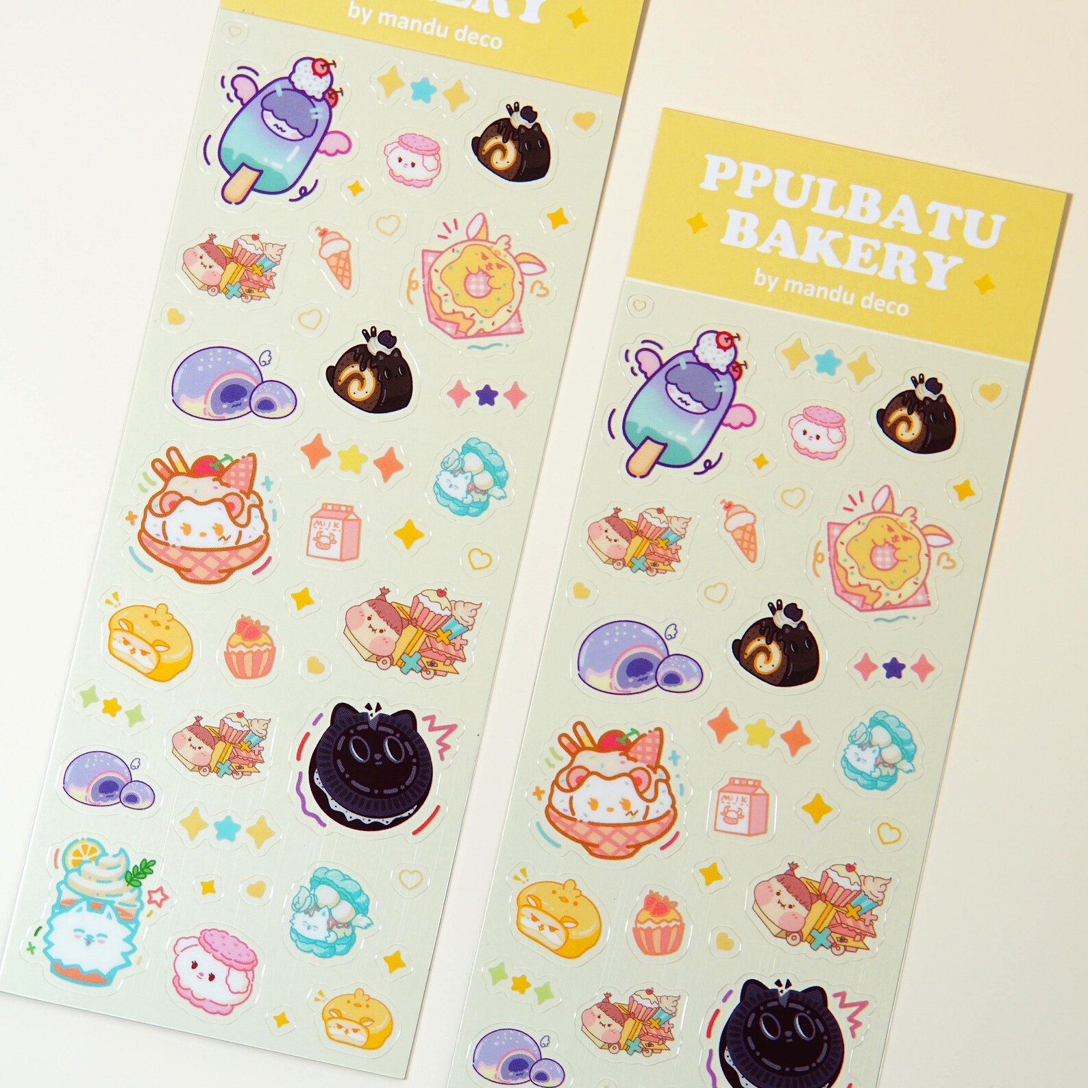 TXT Ppulbatu Inspired Bakery Sticker Sheet, Polco Stickers, Kpop ...
