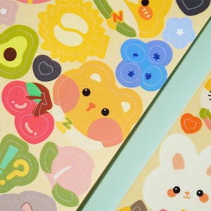 ZB1 Zerobaseone Inspired Zeroni Sticker Sheet, Polco Stickers, Kpop ...