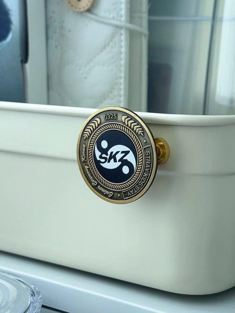 SKZ Karma Coin Enamel Pin - Etsy