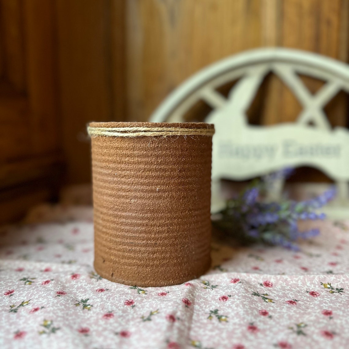 Easter Farmhouse, Primitive, Grungy, Rusty Tin Can - Etsy