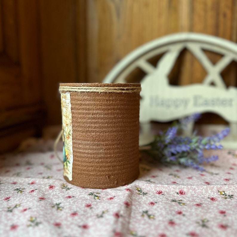 Easter Farmhouse, Primitive, Grungy, Rusty Tin Can - Etsy