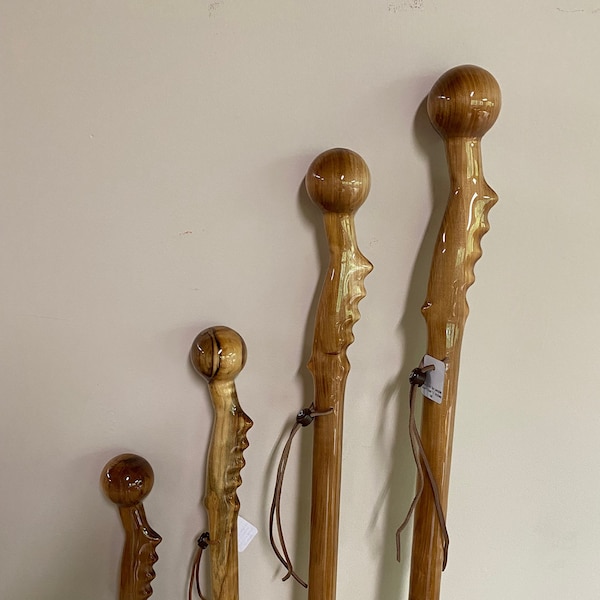 Wood Walking Stick - Etsy