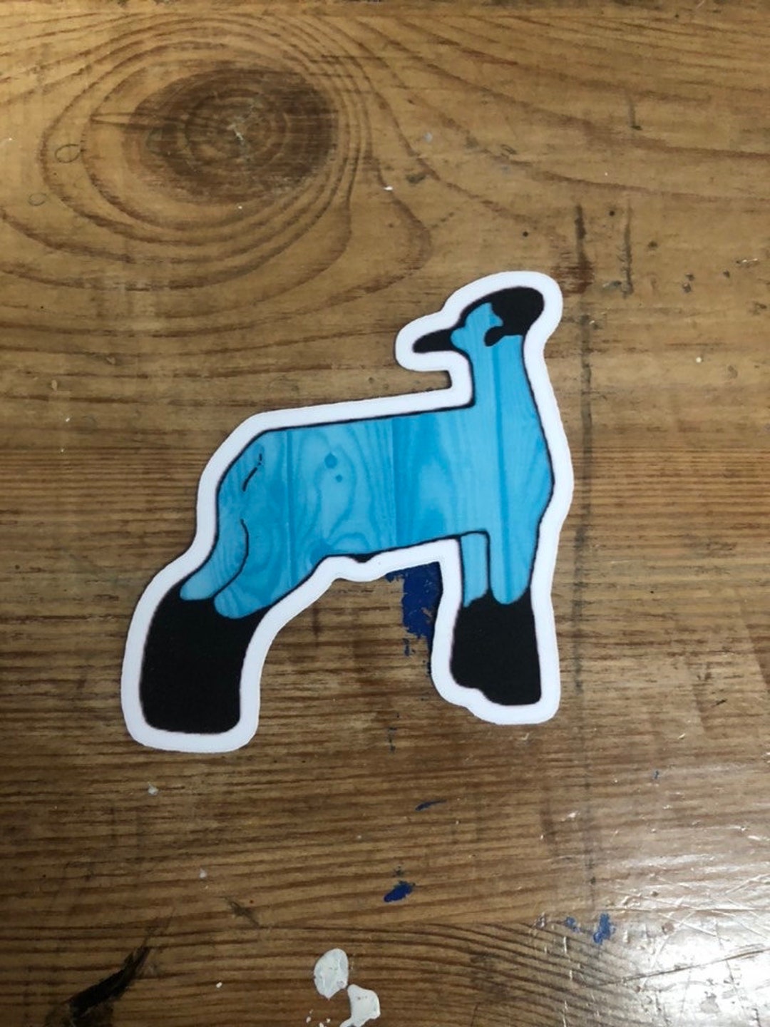 Show Lamb Stickers - Etsy