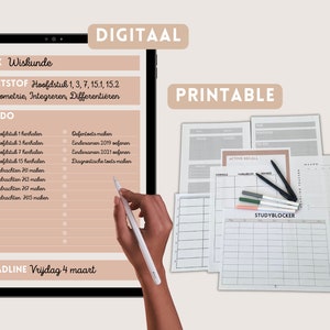 STUDY BUDDY Bundle printable or Download for iPad on - Etsy