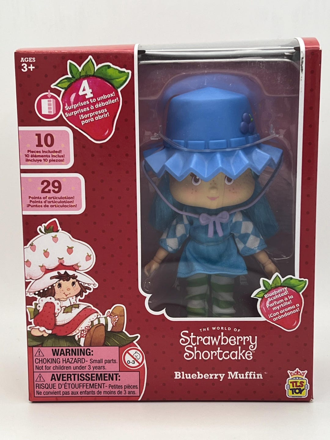 Strawberry Shortcake Blueberry Muffin the Loyal Subjects 5.5” Poseable ...