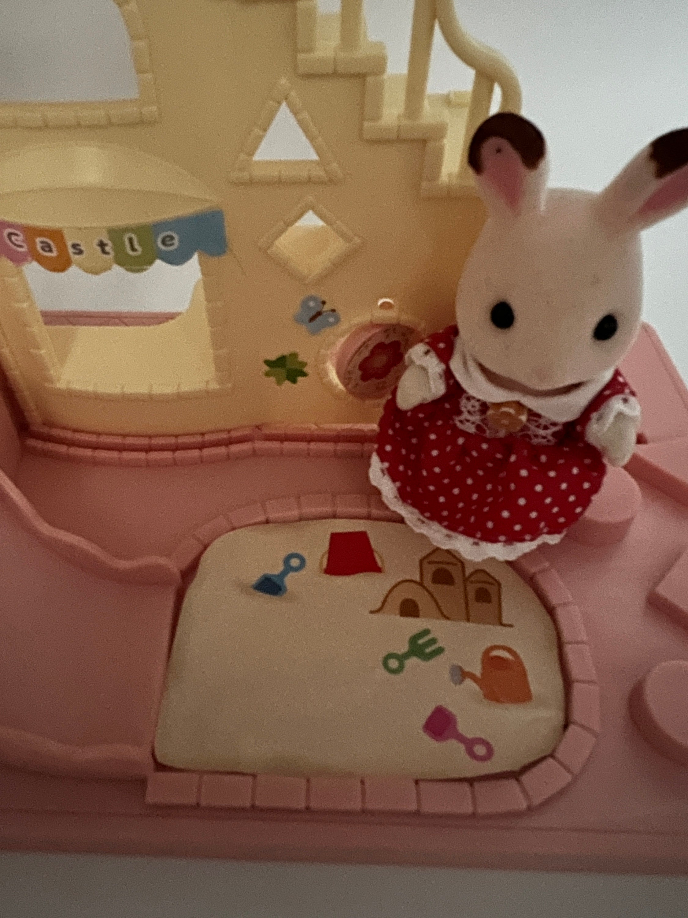 Calico Critters Baby Sandcastle Playset 2 Figures - Etsy