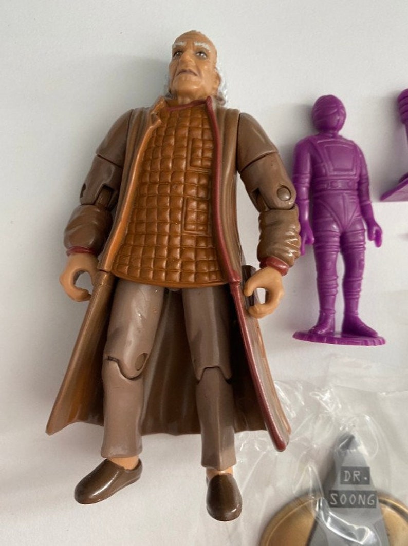 Vintage Doctor Noonian Soong Star Trek TNG Playmates Figure - Etsy Canada