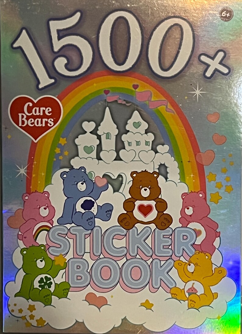 Care Bears 1500+ Stickers Book - Etsy