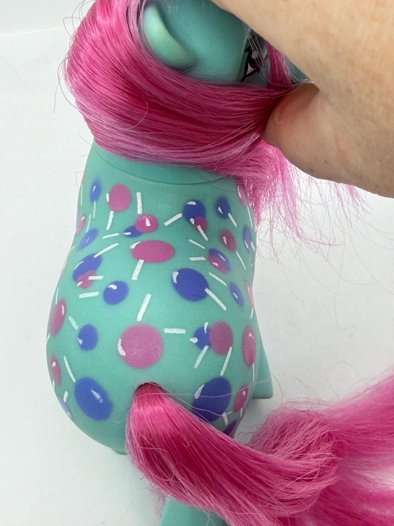 G1 My Little Pony Twice as Fancy Sweet Tooth - Etsy UK