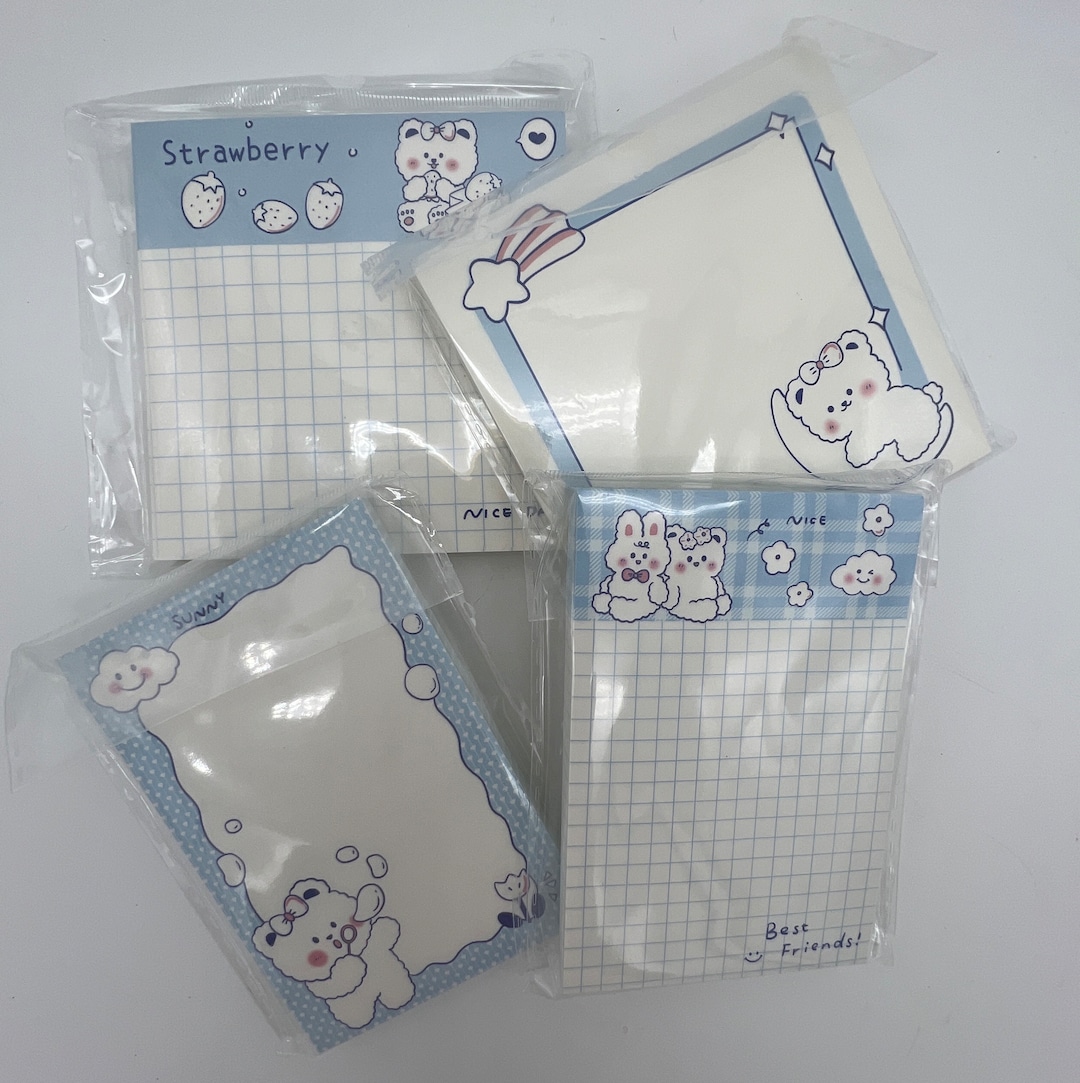 Kawaii Mini Memo Pads Set – Cute Tear-off Note Pads - Etsy