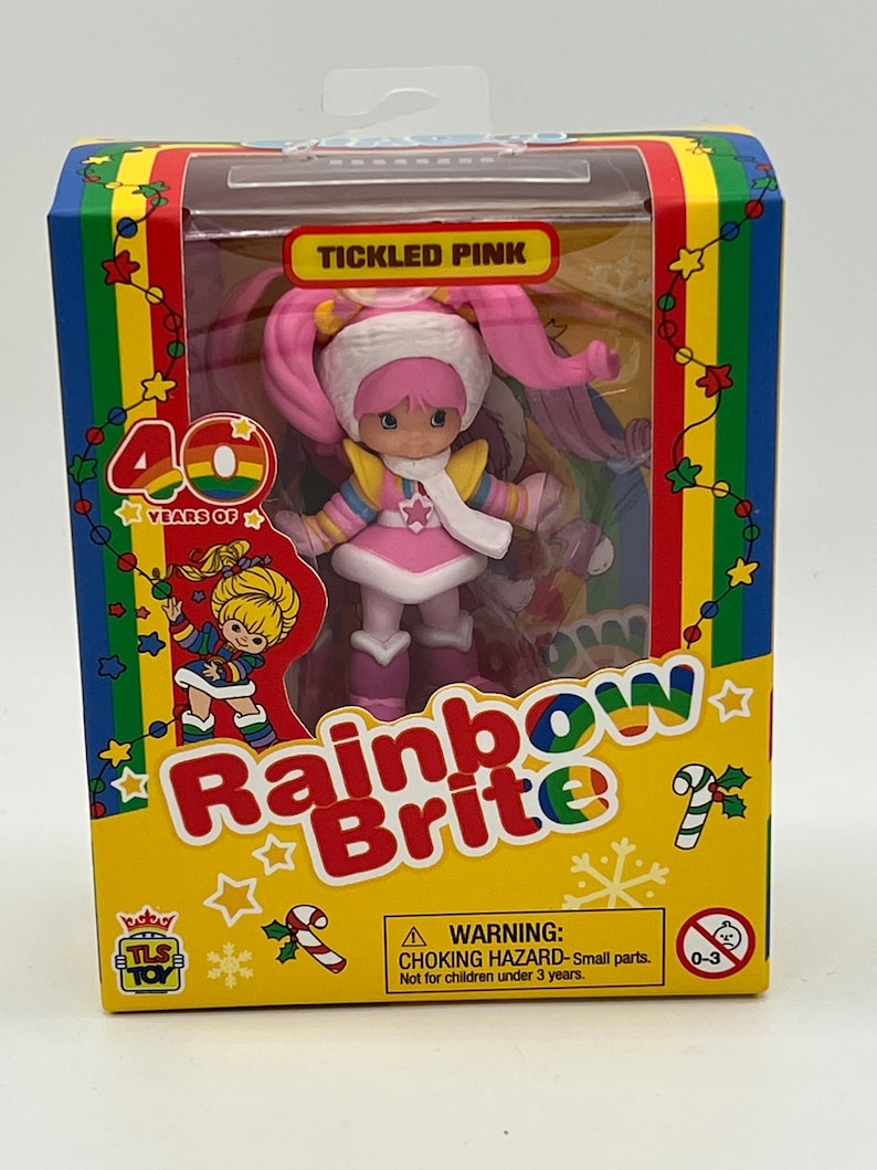 Rainbow Brite Tickled Pink the Loyal Subjects Holiday Version Mini ...