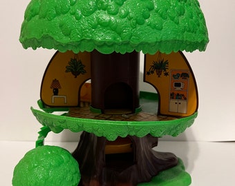 VTG Family Tree Tots Treehouse Kenner Vulli, 80-s, Made in France Set N ...
