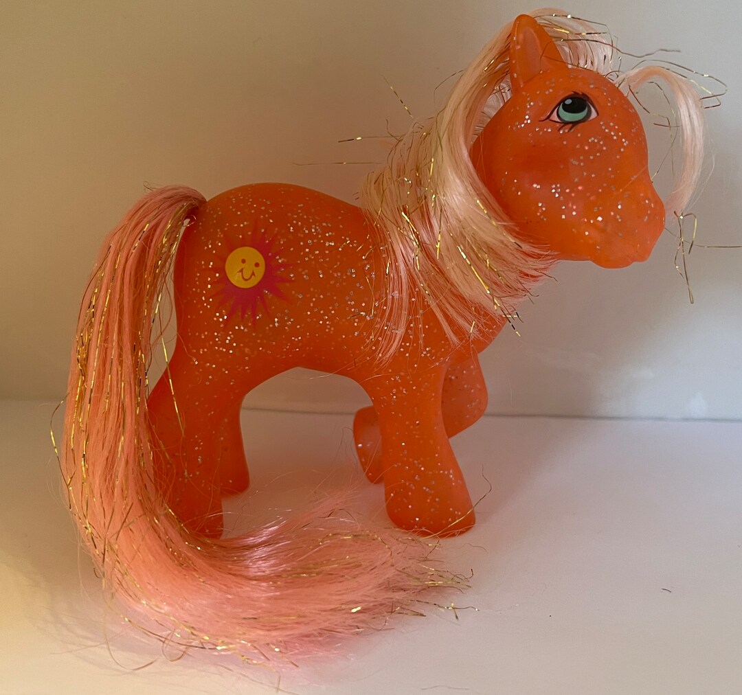 G1 My Little Pony Sparkle Pony Sunspot - Etsy