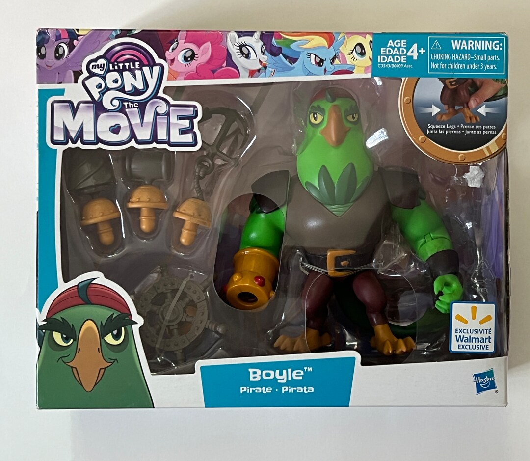 G4 My Little Pony Movie Boyle the Pirate Figure - Etsy
