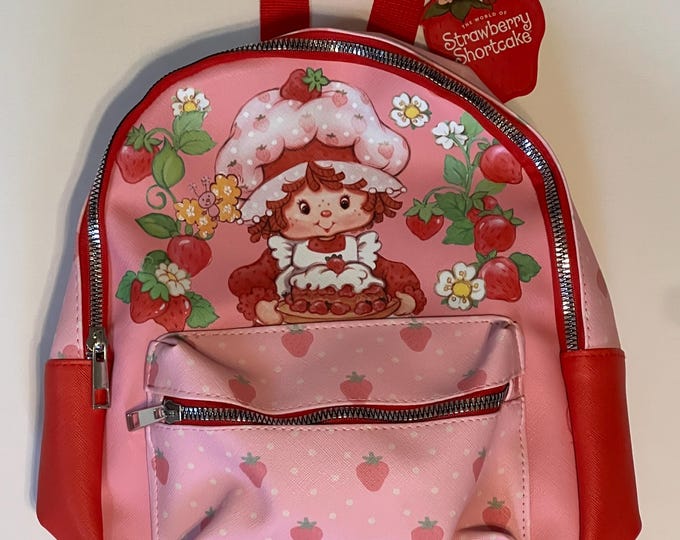 Strawberry Shortcake Mini Backpack - Etsy