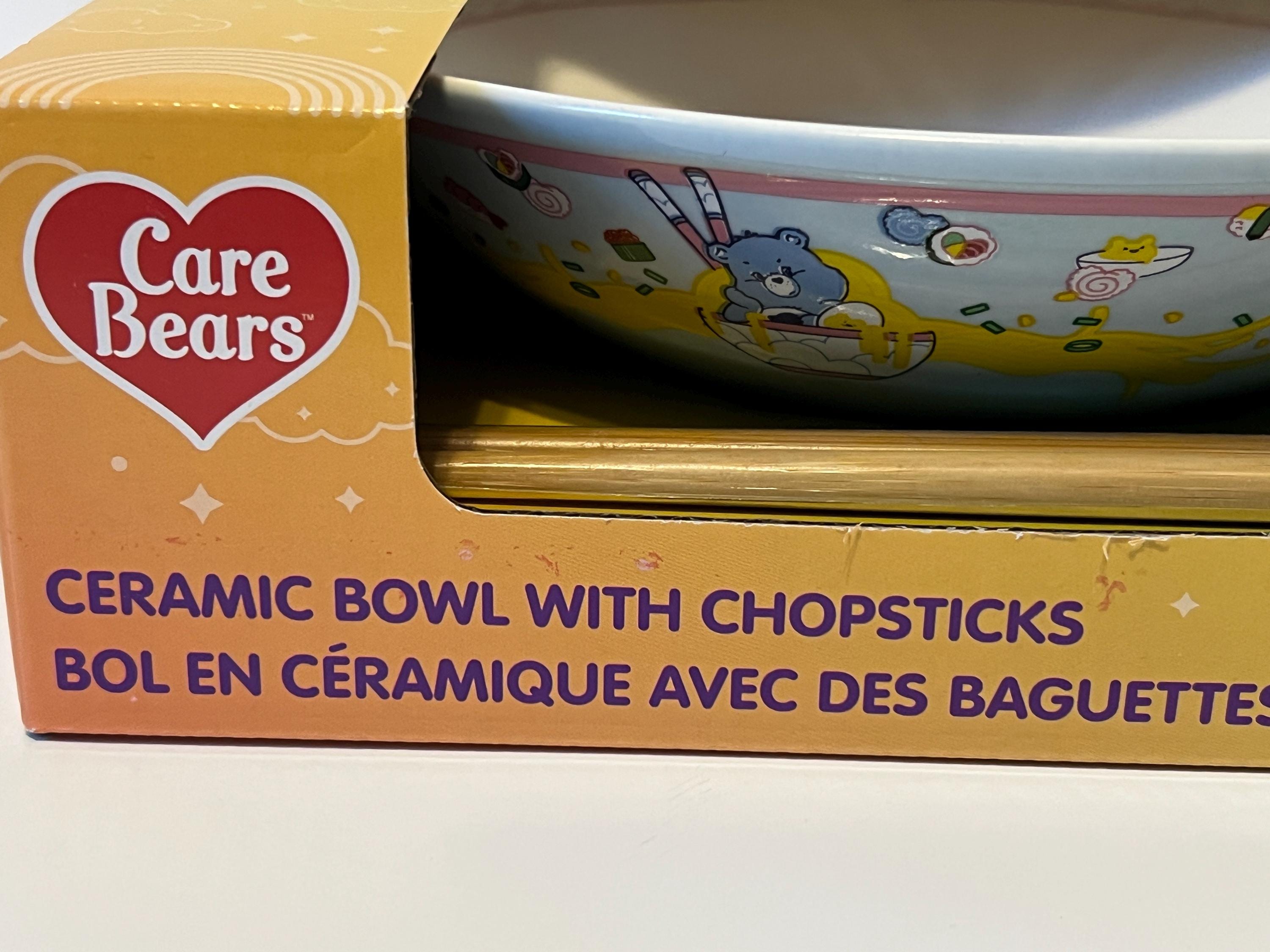 Care Bears Grumpy Bear Large Ramen Bowl With Chopsticks - Etsy