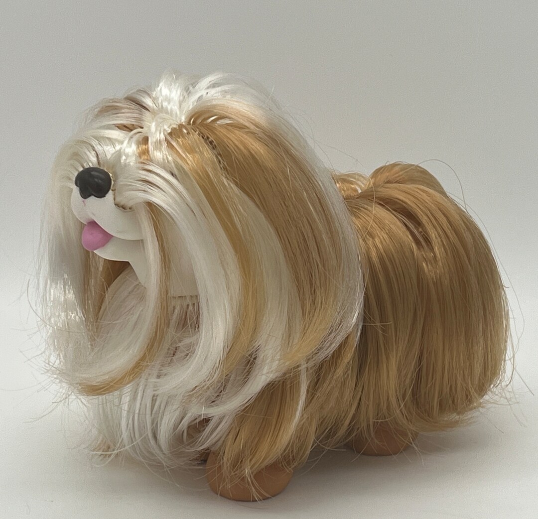 1985 Hasbro Sweetie Pups Bearded Collie Pup - Etsy