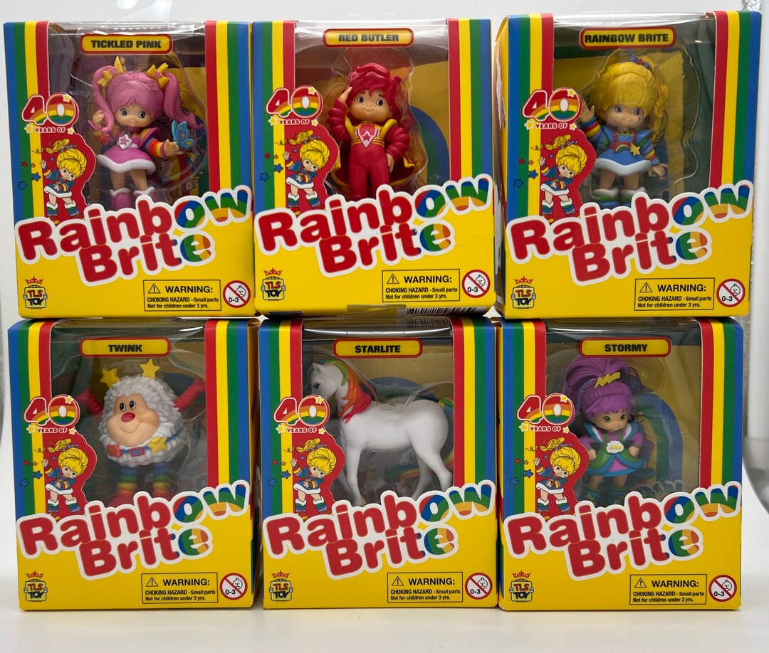 Rainbow Brite the Loyal Subjects Cheebees Mini Figures - Etsy