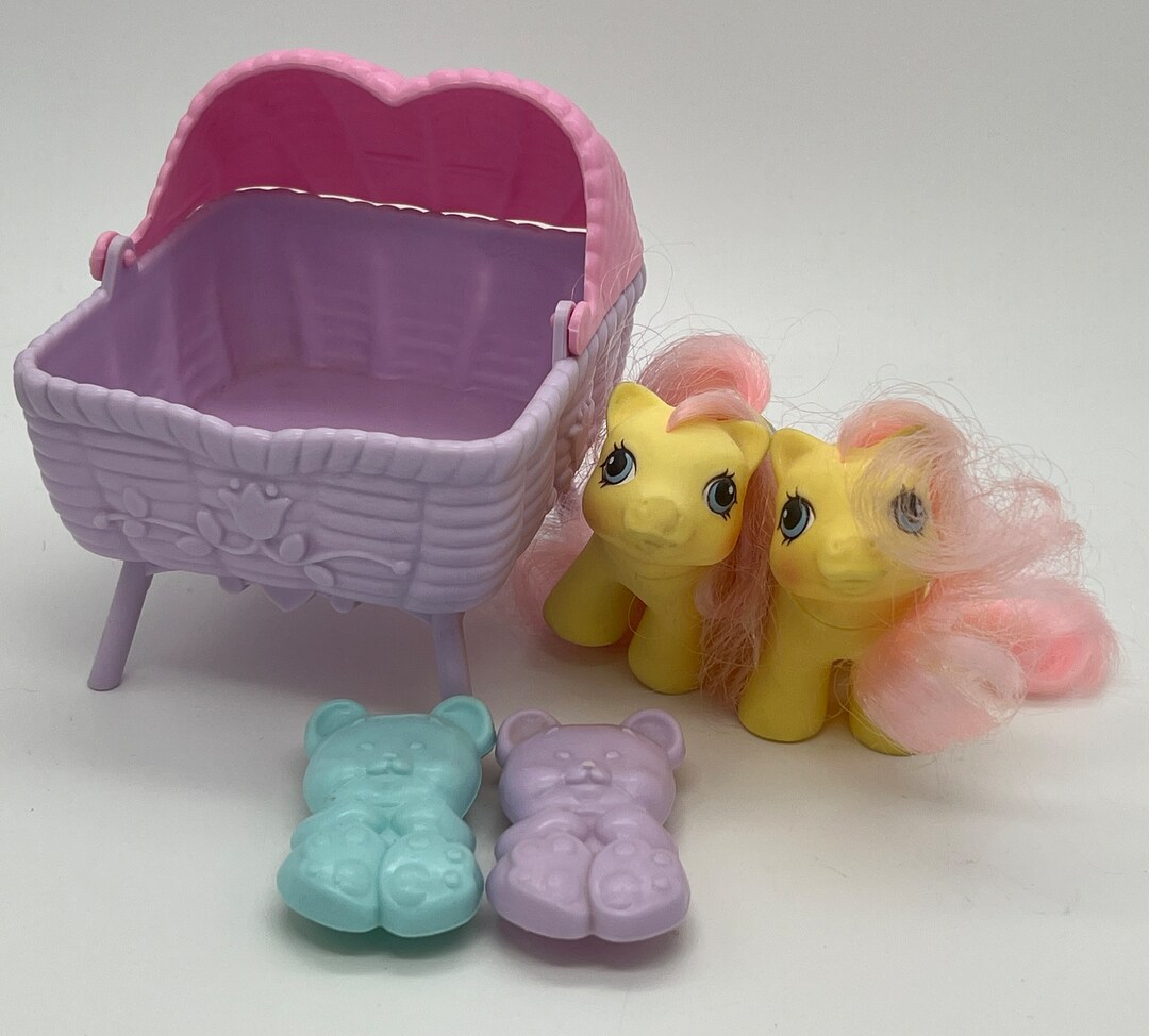 G1 My Little Pony Newborn Twins Milkweed and Tumbleweed - Etsy