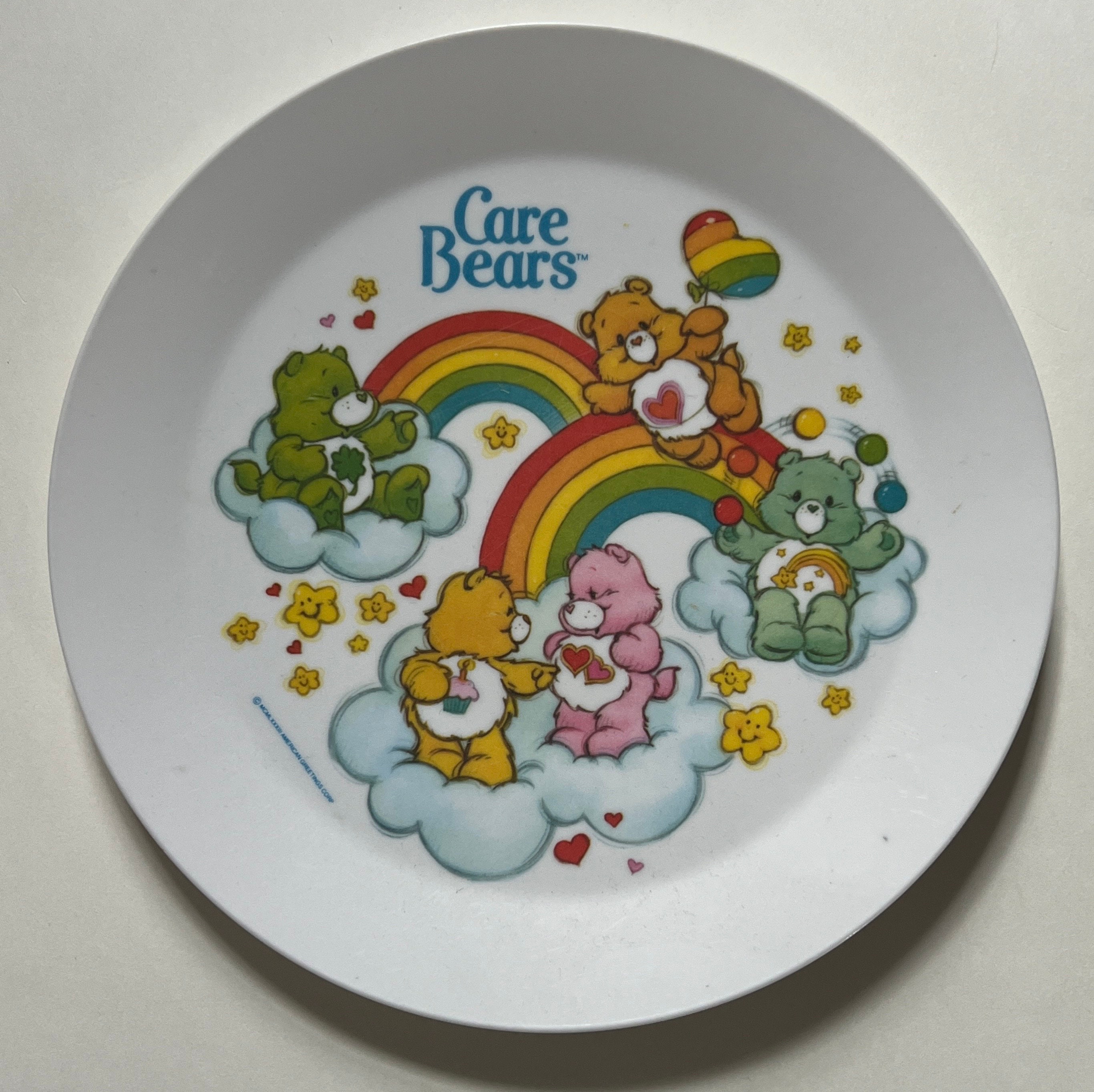 Rare Care Bears DECA Childs Plate - Etsy